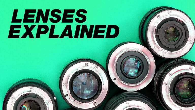 Camera Lenses Explained For Beginners (What Do The Numbers Mean ...